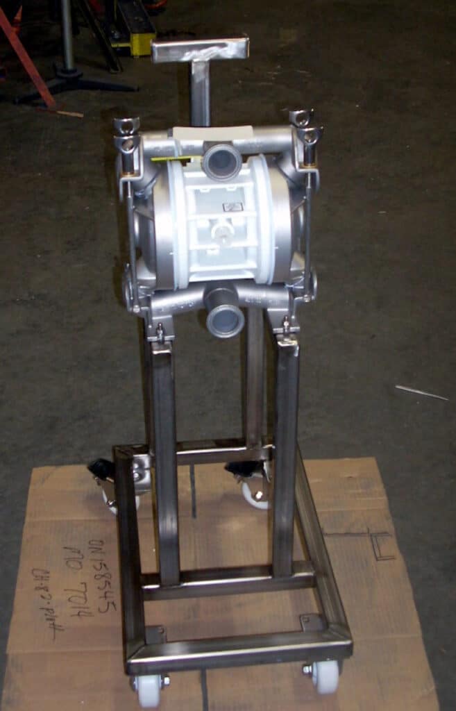 Fabricated Pump Cart – Tencarva Machinery Company